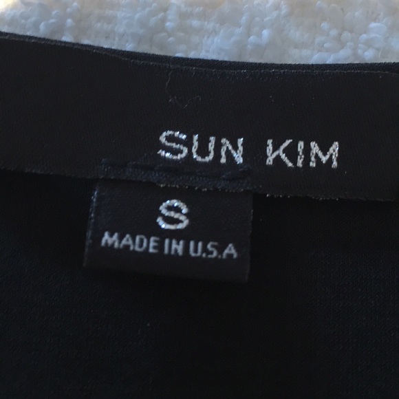 Sun Kim | Tops | Sun Kim Blouse Two Tone Size Small | Poshmark